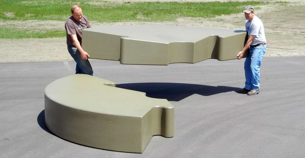 EPS Interlocking Tank Pads | Benchmark Foam
